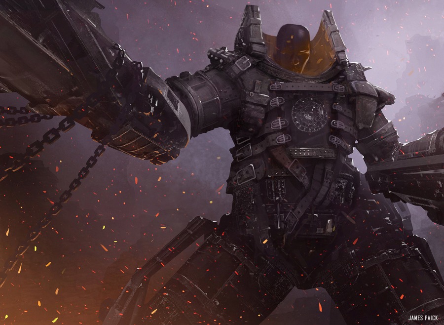 Mtgnexus Assault Suit Art By James Paick