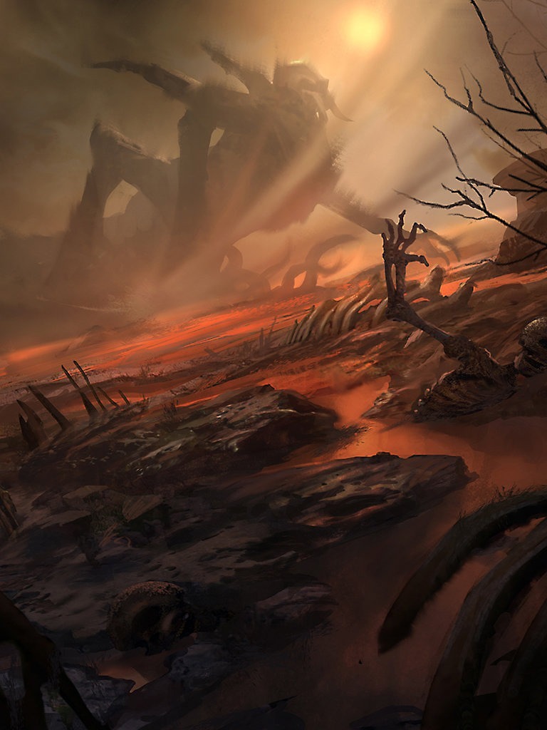 MTGNexus - Disaster Radius Art by James Paick