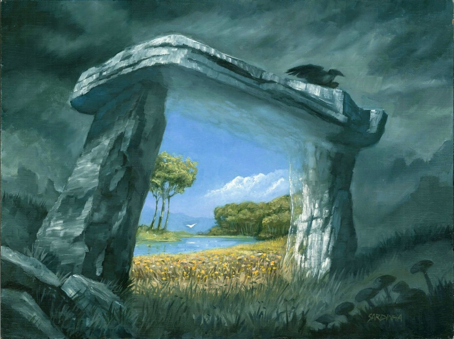 MTGNexus - Dolmen Gate Art by Richard Sardinha