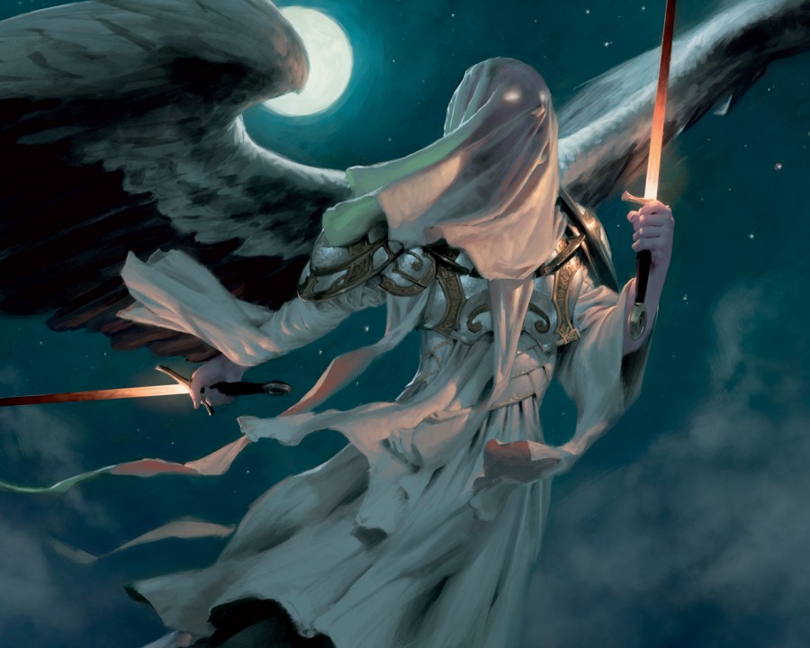MTGNexus - Exalted Angel Art by Tyler Jacobson