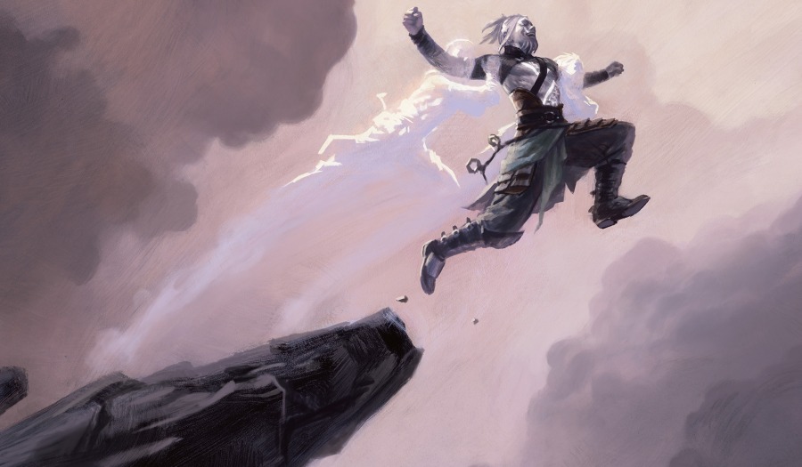 MTGNexus - Mighty Leap Art by Winona Nelson