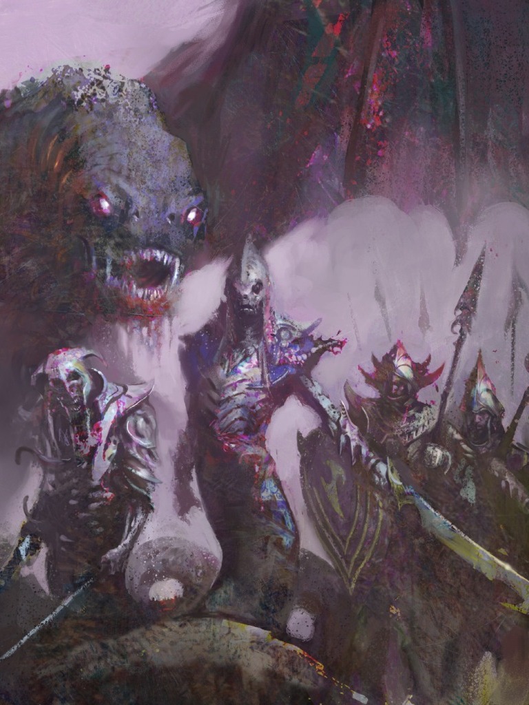 MTGNexus - Silumgar's Command Art by Nils Hamm