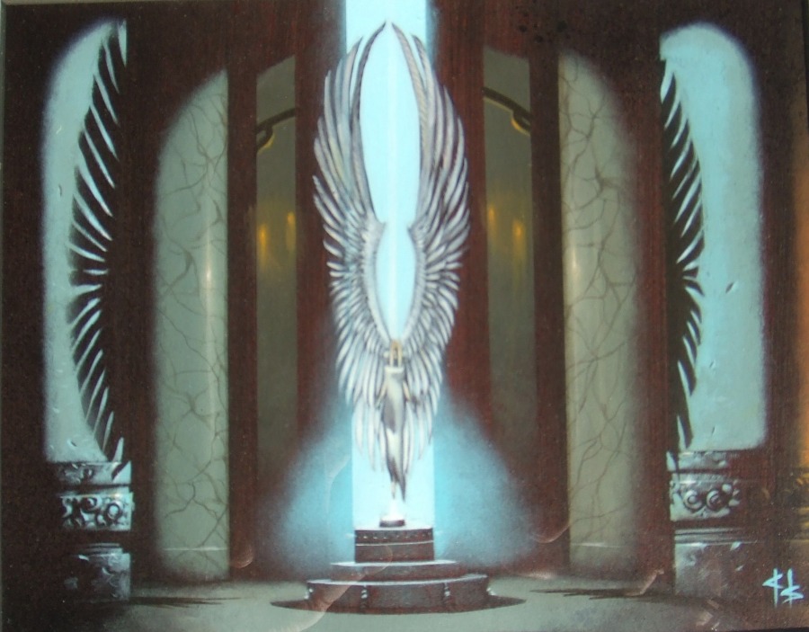 MTGNexus - Angelic Curator Art by Greg Staples
