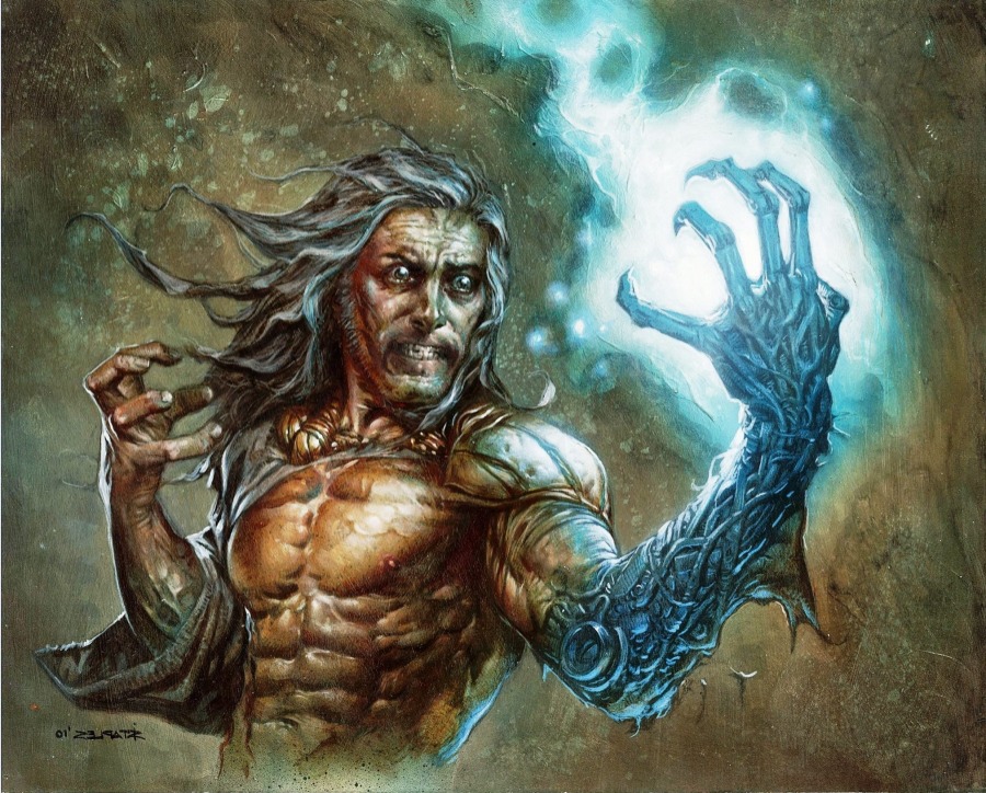 MTGNexus - Corrupted Resolve Art by Greg Staples