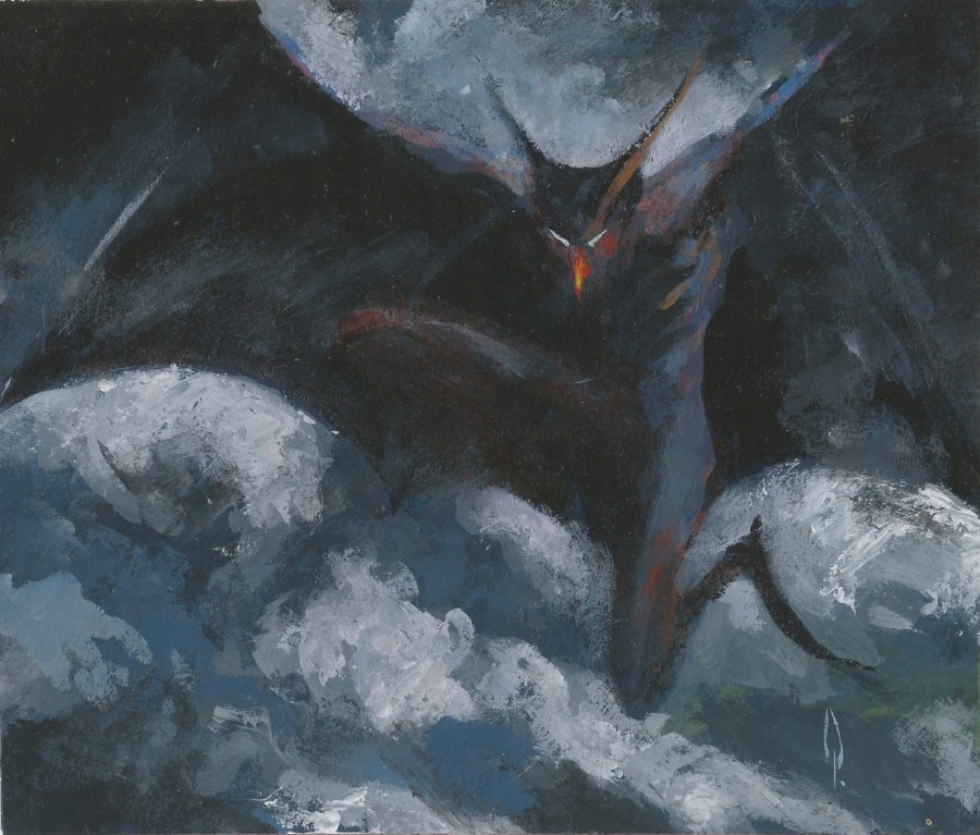 MTGNexus - Abyssal Specter Art by George Pratt