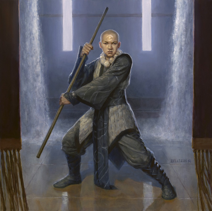 MTGNexus - Monk token Art by Steven Belledin