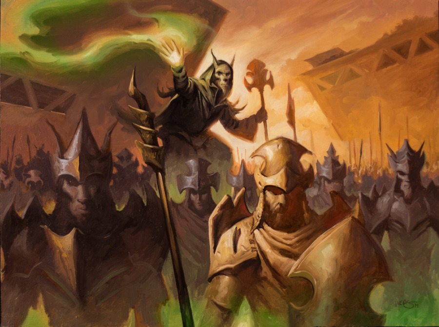 MTGNexus - Sunbringer's Touch Art by Lucas Graciano