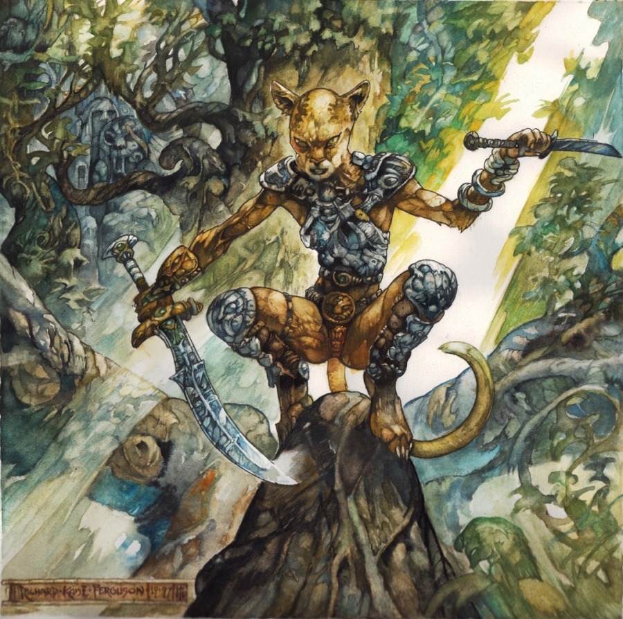 MTGNexus - Mirri Art by Richard Kane Ferguson