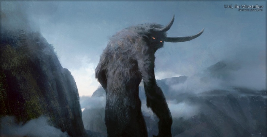 MTGNexus - Uril, the Miststalker Art by Jaime Jones