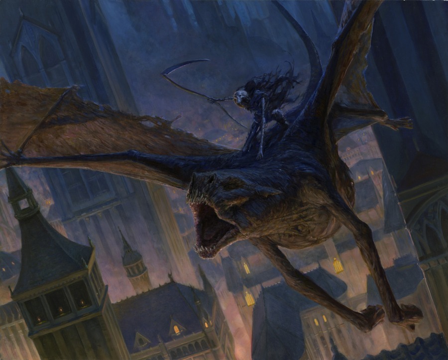 MTGNexus - Nightveil Specter Art by Steven Belledin