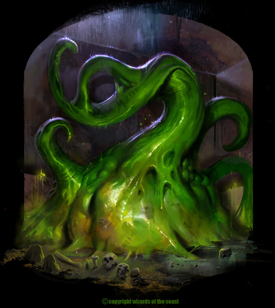 MTGNexus - Ooze token Art by Marco Nelor