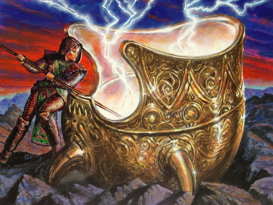 MTGNexus - Storm Cauldron Art by Doug Chaffee