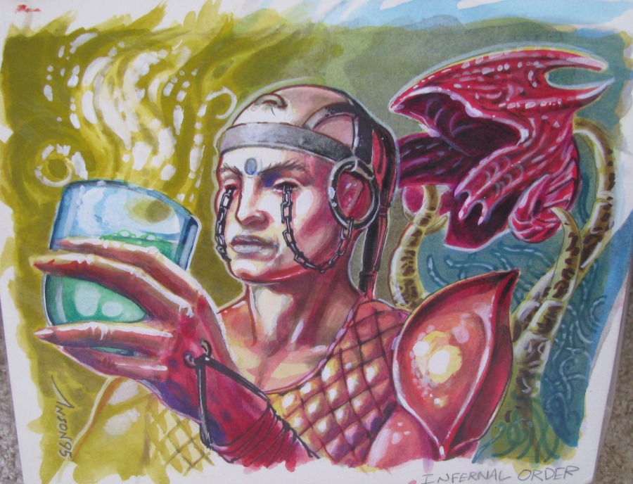 MTGNexus - Stromgald Cabal Art by Anson Maddocks