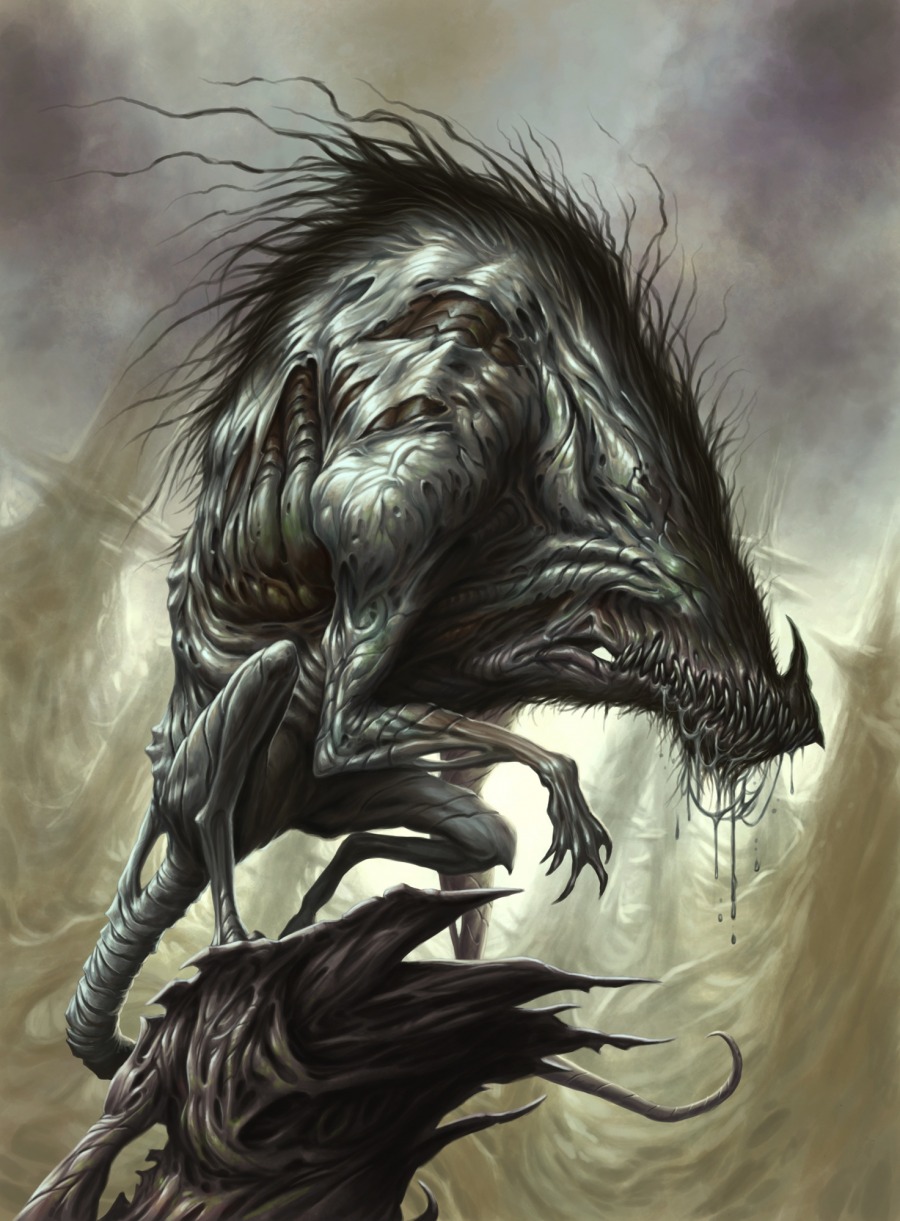 MTGNexus - Beast token Art by Dave Allsop