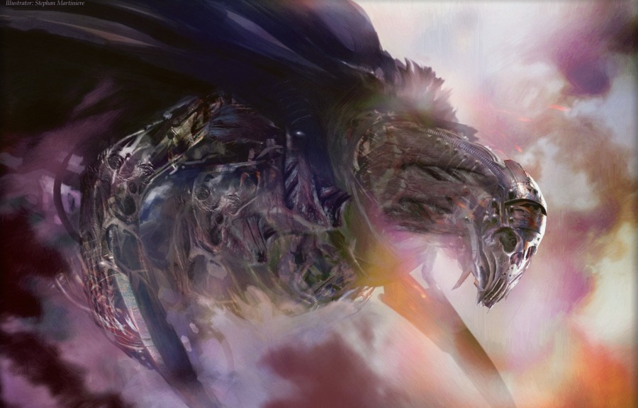 MTGNexus - Chancellor of the Dross Art by Stephan Martiniere