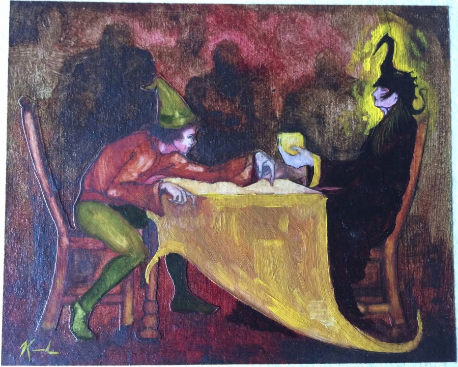 MTGNexus - Hymn to Tourach Art by Scott Kirschner