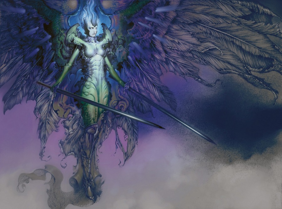 MTGNexus - Indomitable Archangel Art by Allen Williams