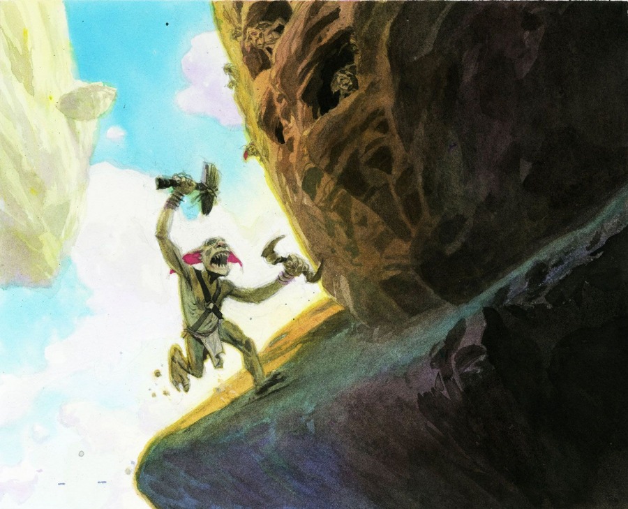 MTGNexus - Warren Instigator Art by Andrew Robinson