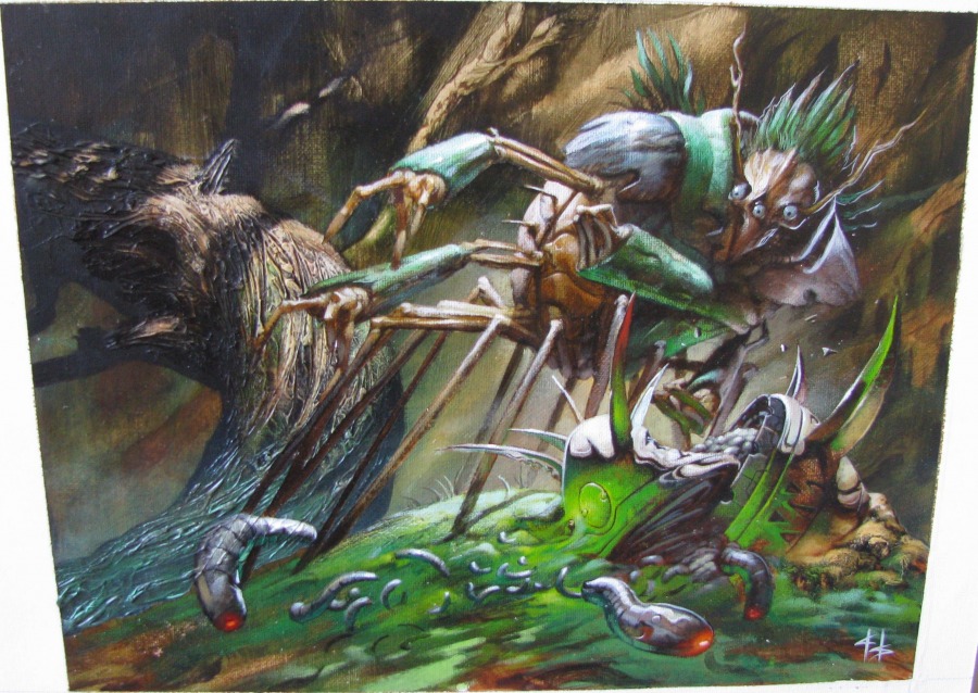 MTGNexus - Artifact Mutation Art by Greg Staples