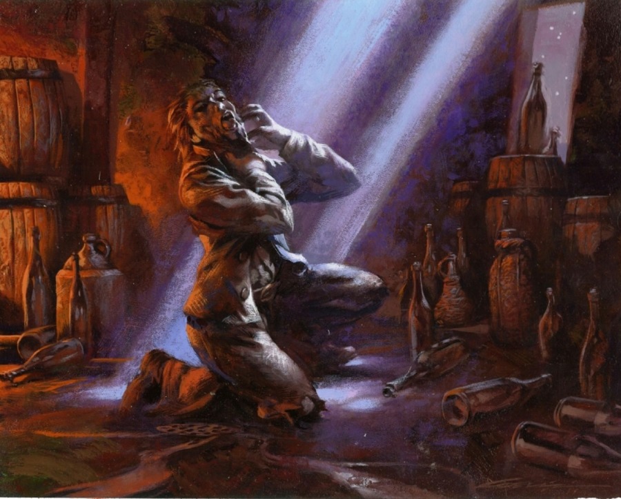 MTGNexus - Curse of Thirst Art by Christopher Moeller