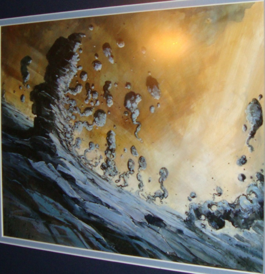 MTGNexus - Parallax Tide Art by Carl Critchlow