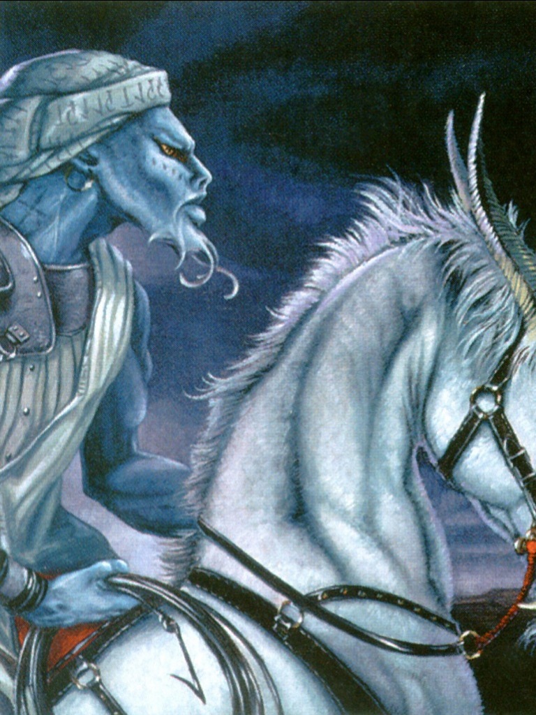 MTGNexus - Warrior en-Kor Art by Stephen Daniele