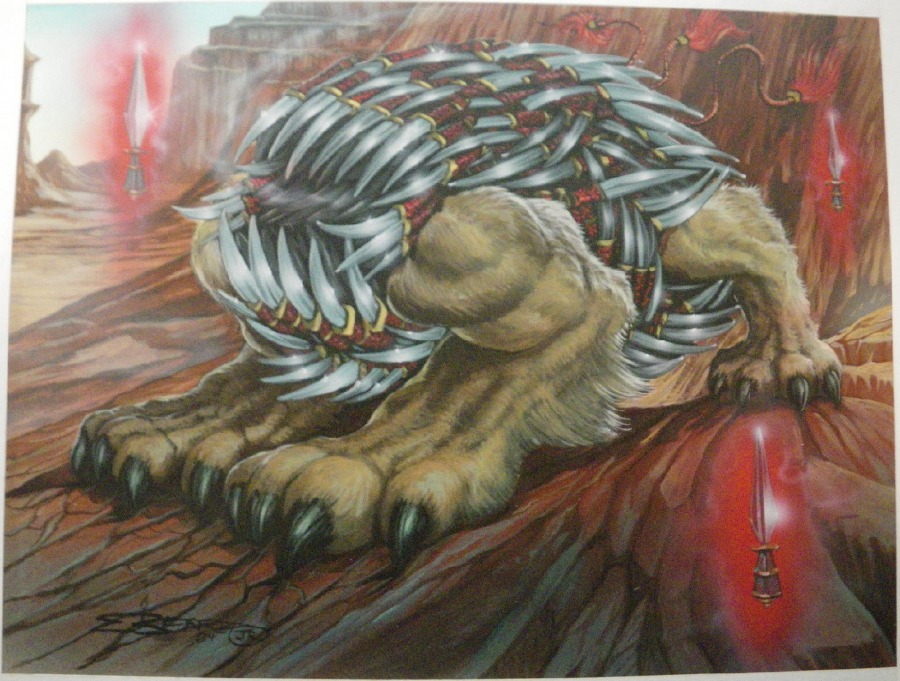 MTGNexus - Blademane Baku Art by Edward P. Beard, Jr.