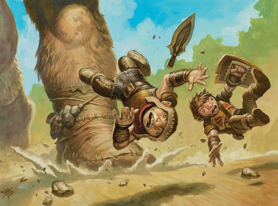 MTGNexus - Hurly-Burly Art by Steve Prescott