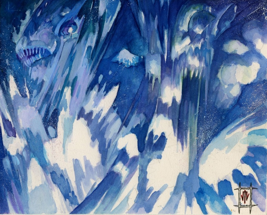 MTGNexus - Icequake Art by Richard Kane Ferguson