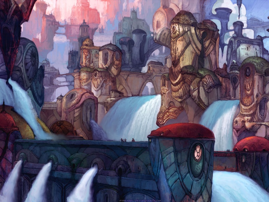 MTGNexus - Island Art by Anthony S. Waters