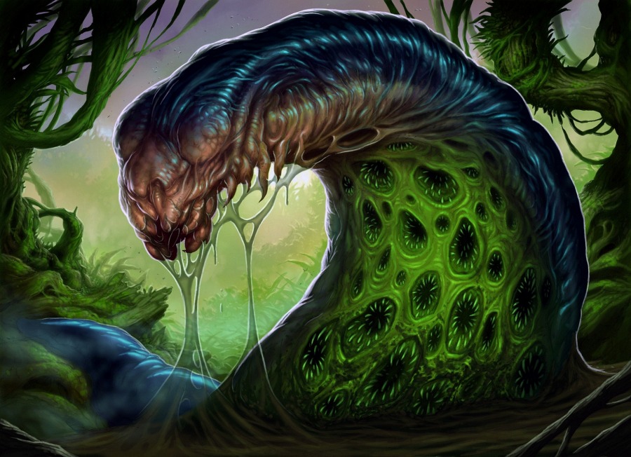 MTGNexus - Putrid Leech Art by Dave Allsop