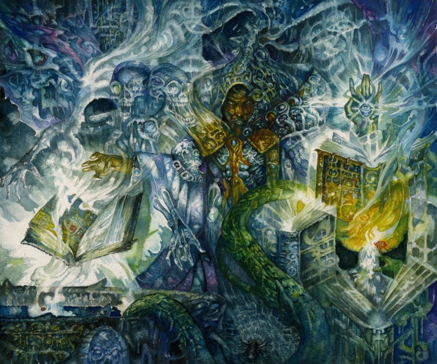 MTGNexus - Recall Art by Richard Kane Ferguson