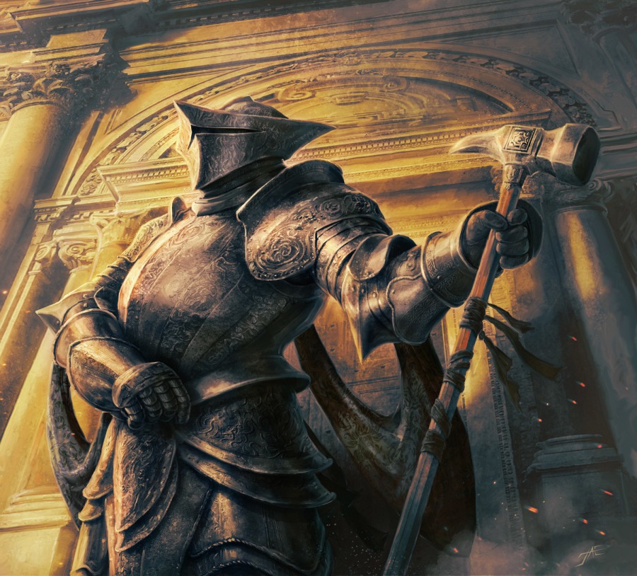 MTGNexus - Soldier token Art by Jason A. Engle