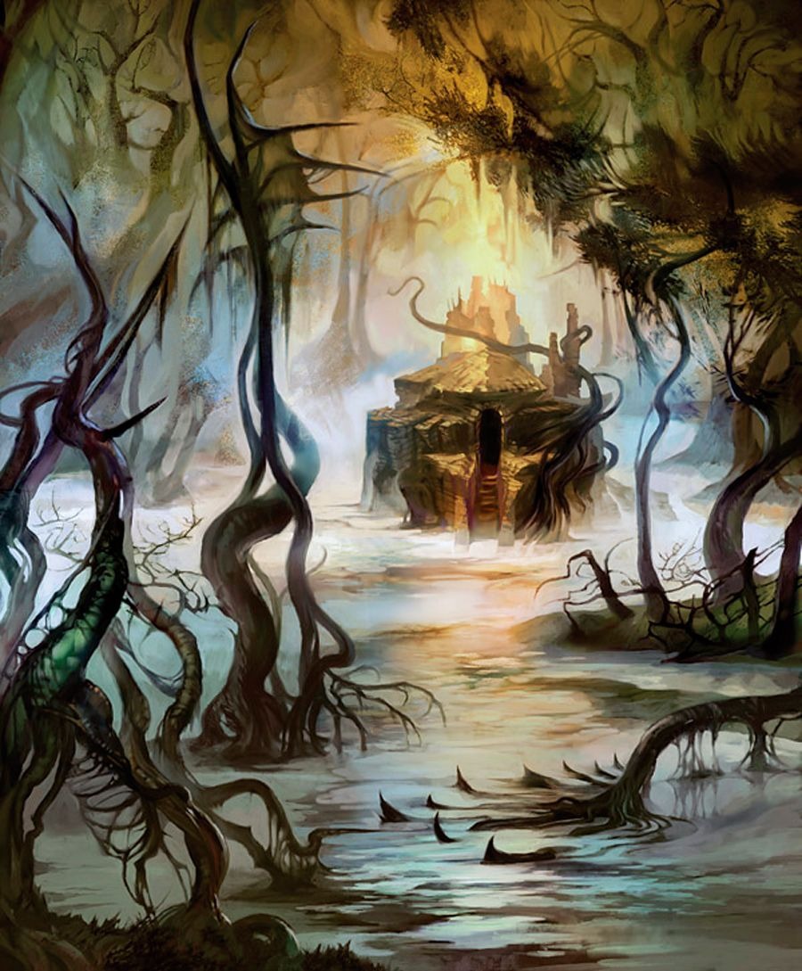 MTGNexus - Swamp Art by Véronique Meignaud