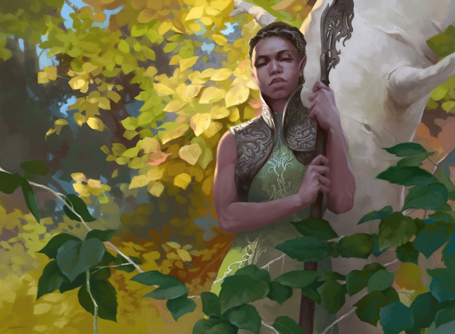 MTGNexus - Wild Wanderer Art by Sidharth Chaturvedi