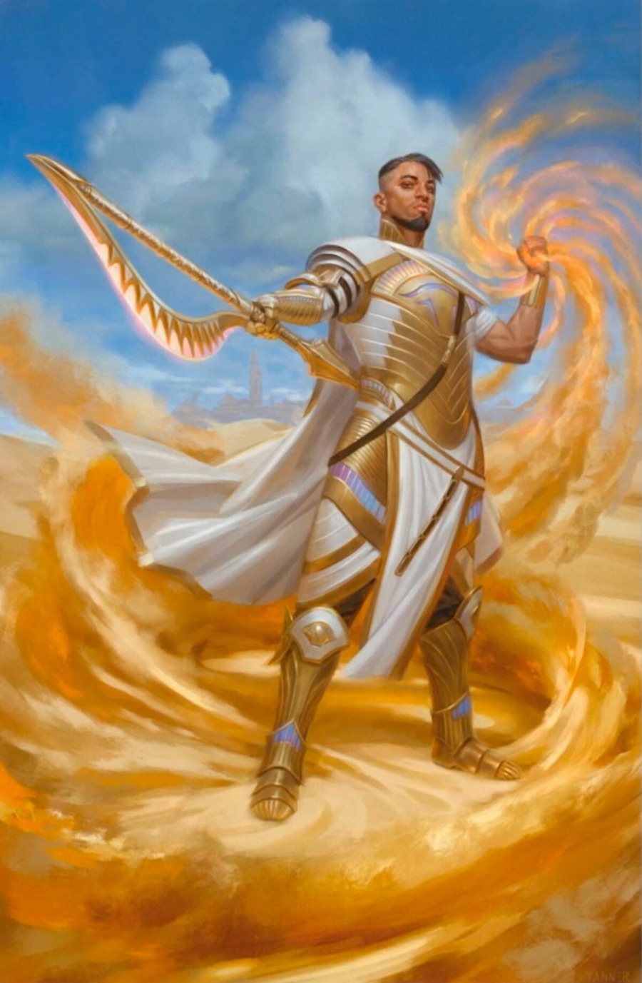 MTGNexus - Basri Ket Art by Kieran Yanner