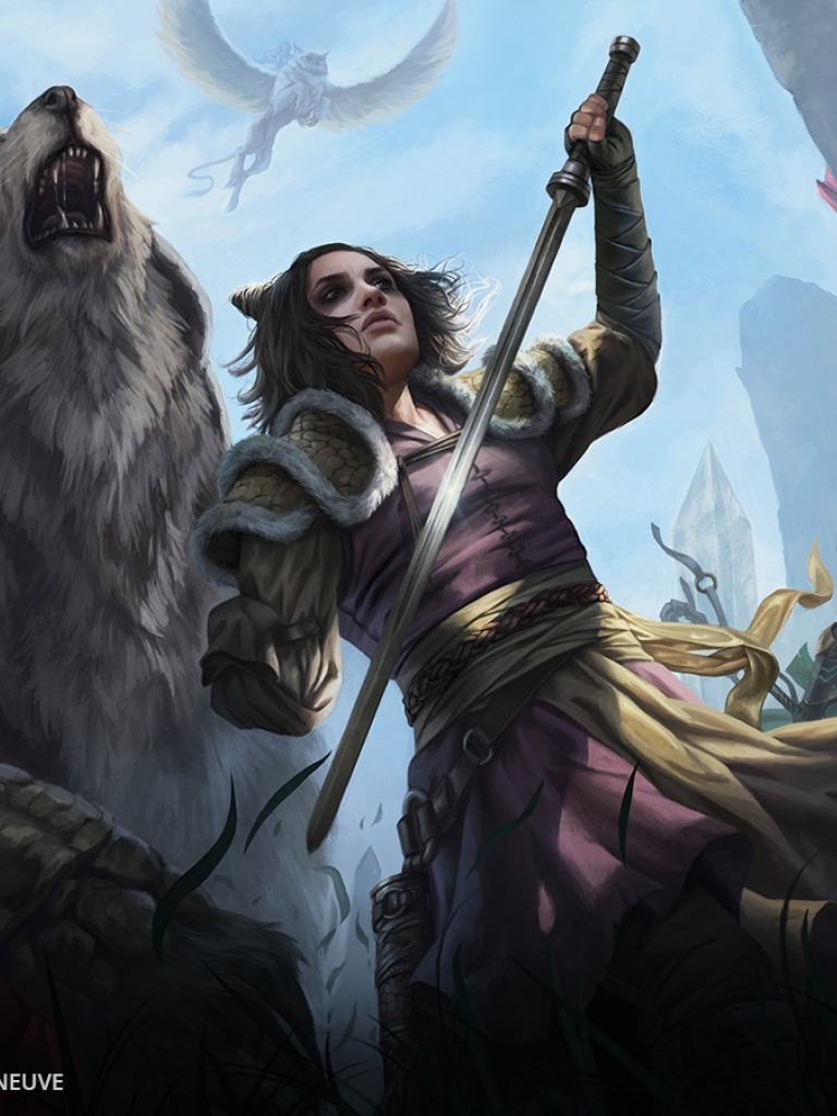 MTGNexus - Winota, Joiner of Forces Art by Magali Villeneuve