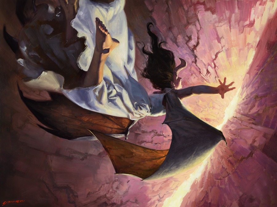 MTGNexus - Demonic Embrace Art by Sidharth Chaturvedi