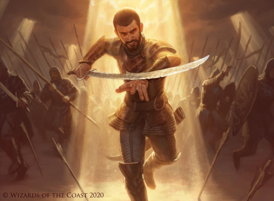 MTGNexus - Seasoned Hallowblade Art by Manuel Castañón