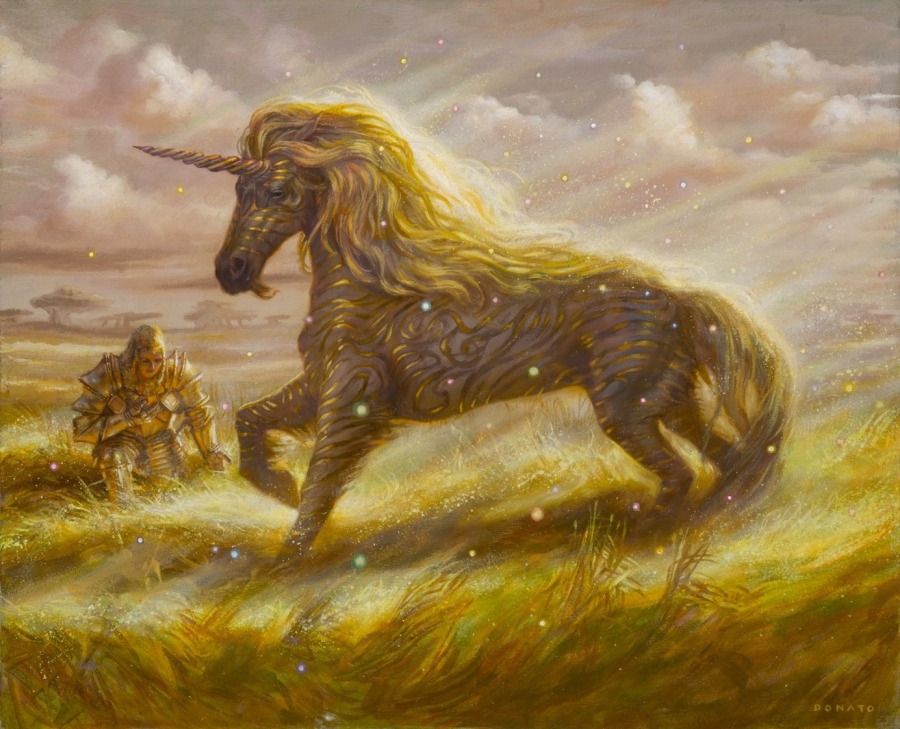 MTGNexus - Valorous Steed Art by Donato Giancola