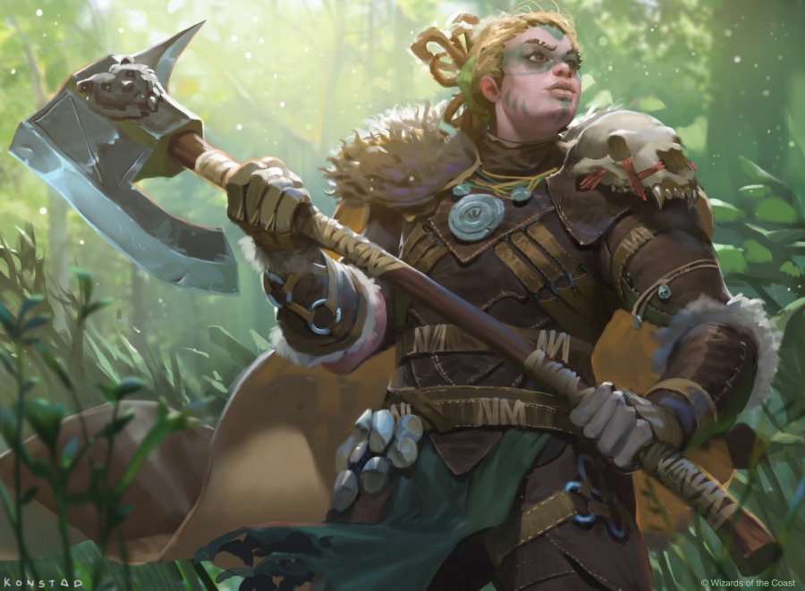 MTGNexus - Ursine Champion Art by Alex Konstad