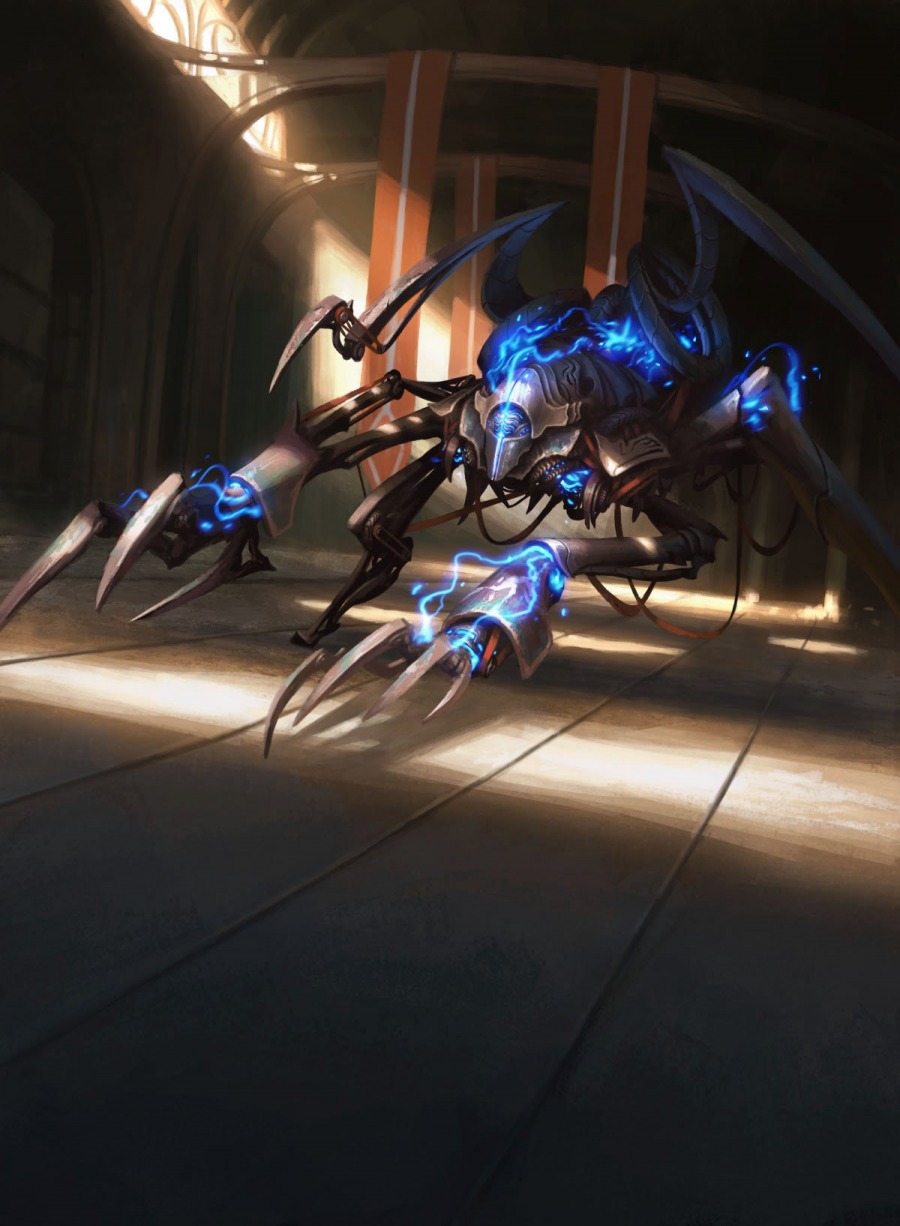 MTGNexus - Arcbound Ravager Art by Daarken