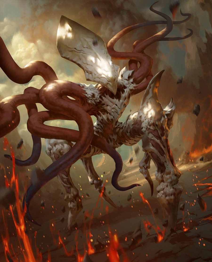 MTGNexus - Flayer Drone Art by Lius Lasahido