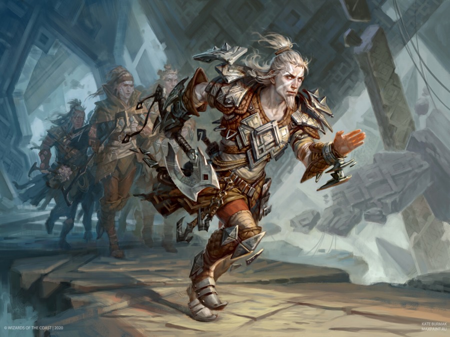 MTGNexus - Squad Commander Art by Ekaterina Burmak