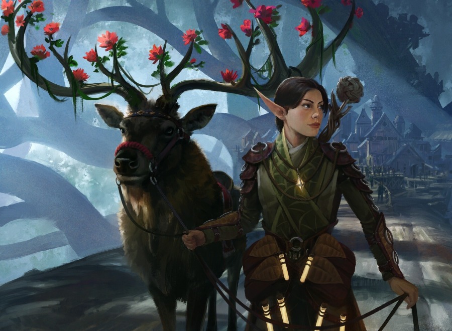 MTGNexus - Springmantle Cleric Art by Cristi Balanescu