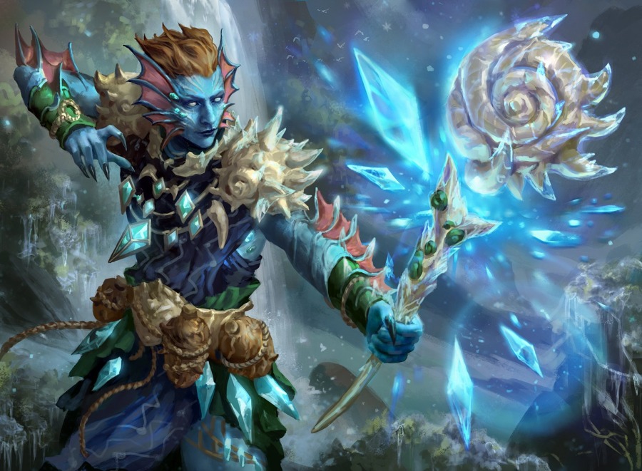 MTGNexus - Cleric of Chill Depths Art by Livia Prima