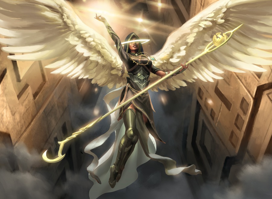 MTGNexus - Shepherd of Heroes Art by Livia Prima