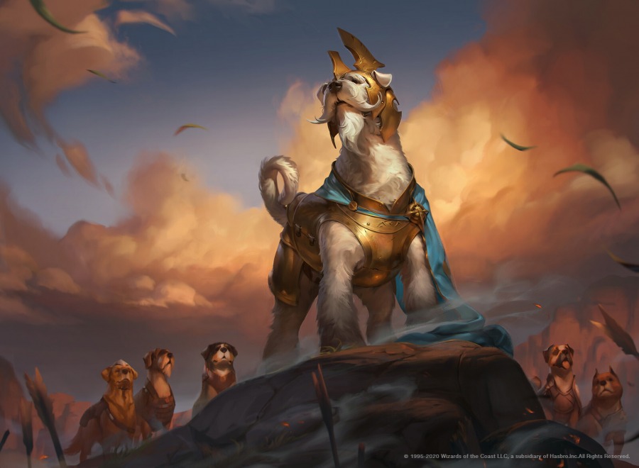 MTGNexus - Pack Leader Art by Rudy Siswanto