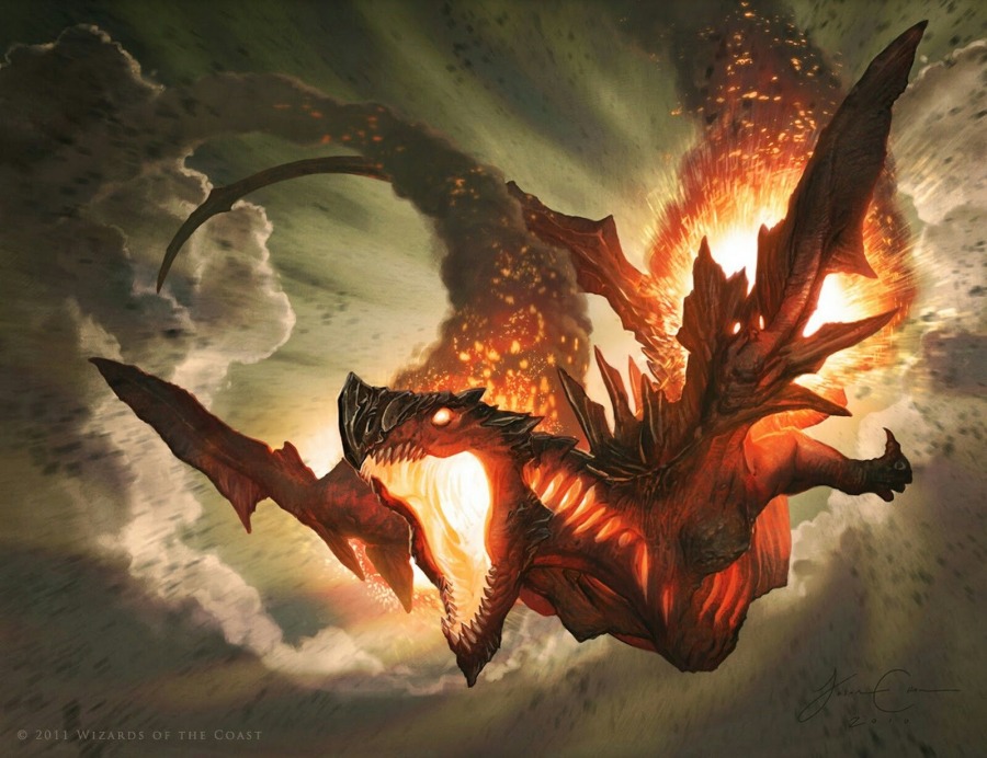 MTGNexus - Hellkite Igniter Art by Jason Chan
