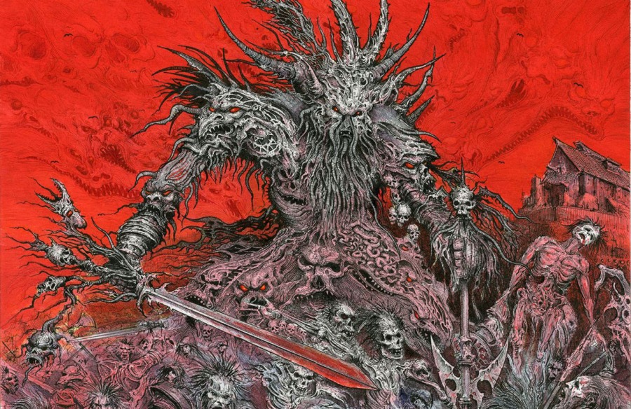 MTGNexus - Varragoth, Bloodsky Sire Art by Ian Miller